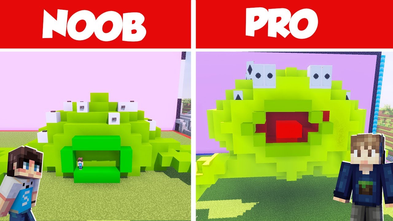 KITA BUILD MONSTER WOBBLY PALING KOCAK DI MINECRAFT!!! - YouTube