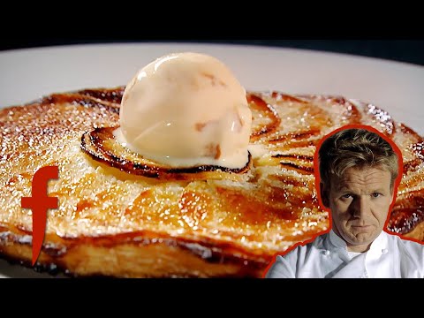Gordon Ramsay's Apple Tart With Ice Cream EASY & DELICIOUS | The F Word