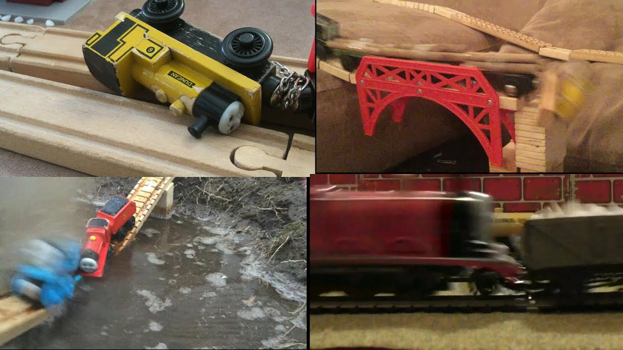 Thomas and Friends Crash Remakes Compilation, +BONUS CUSTOM CRASH ...