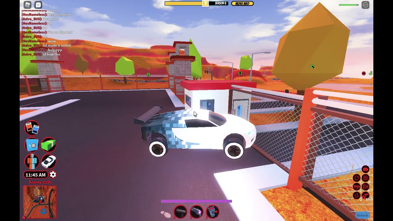 Getting stuck in Yard... | Roblox Jailbreak - YouTube
