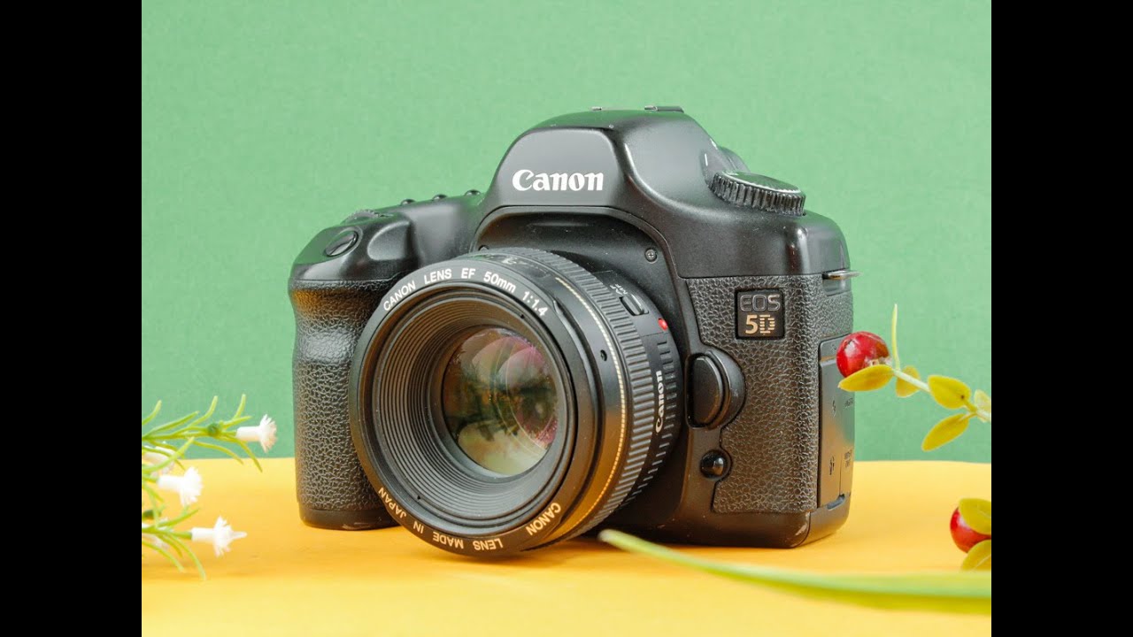 Фотоаппарат Canon 5D kit 50mm f1.4 USM - YouTube