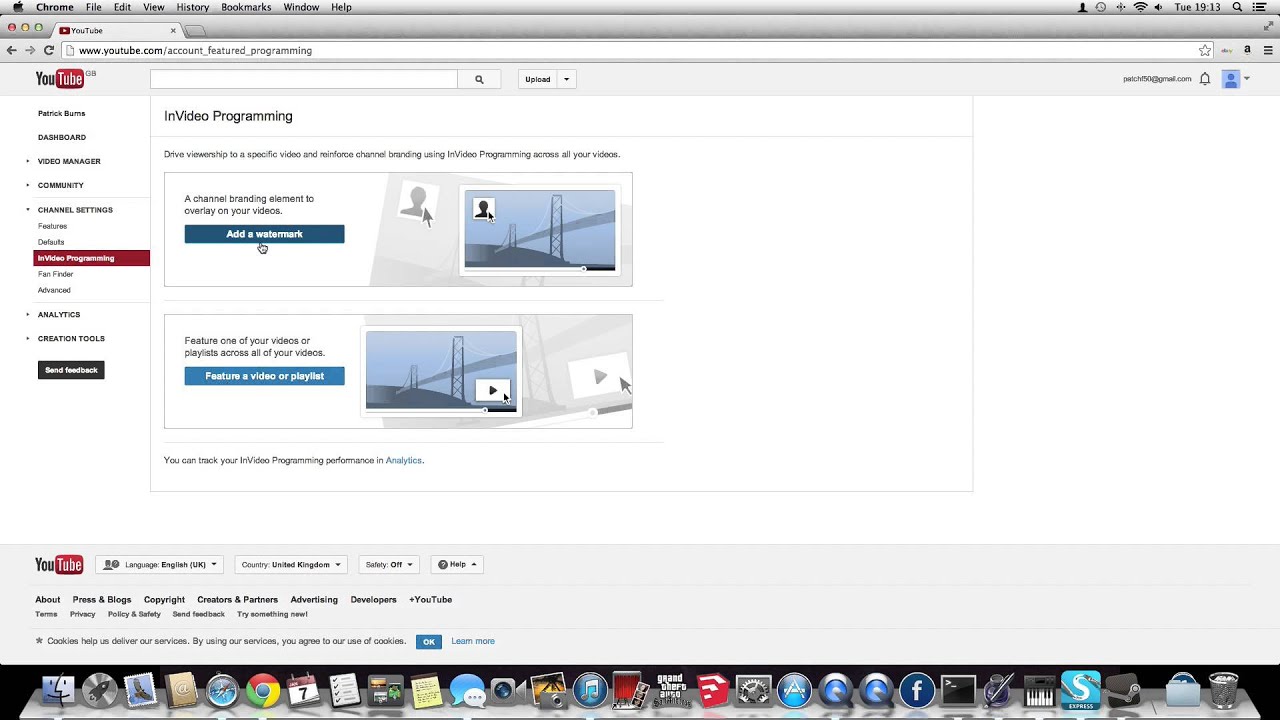 How to put your YouTube icon in the corner of your video - YouTube
