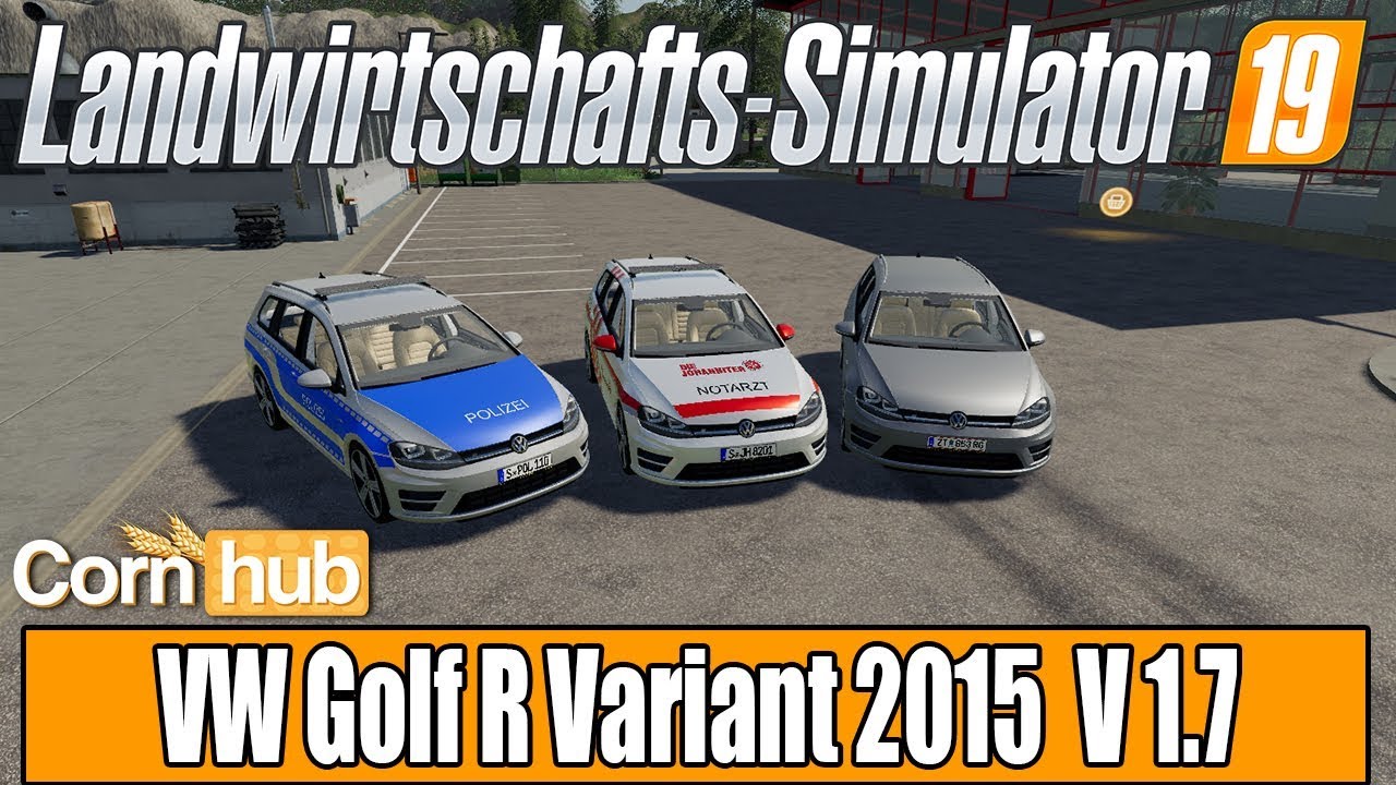 LS19 Modvorstellung - VW Golf R Variant 2015 V 1.7 - LS19 Mods - YouTube