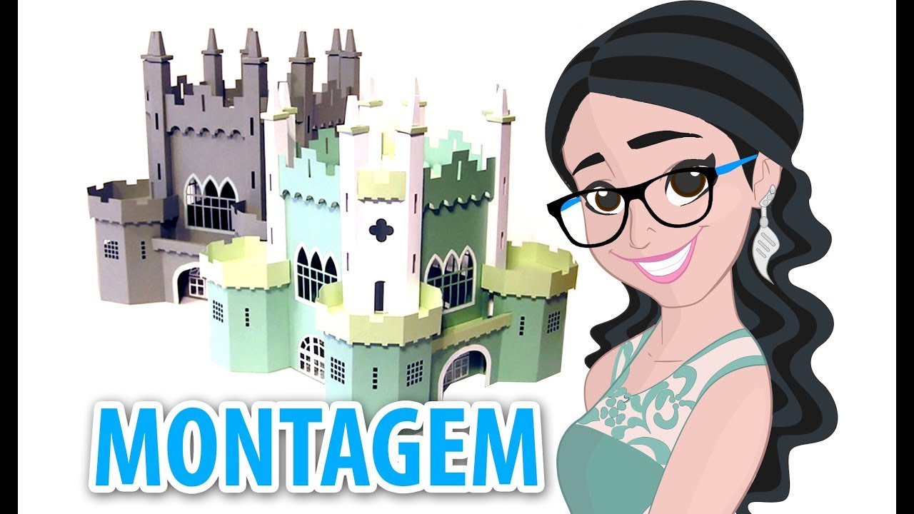 DIY: Montagem Castelo 3D - YouTube