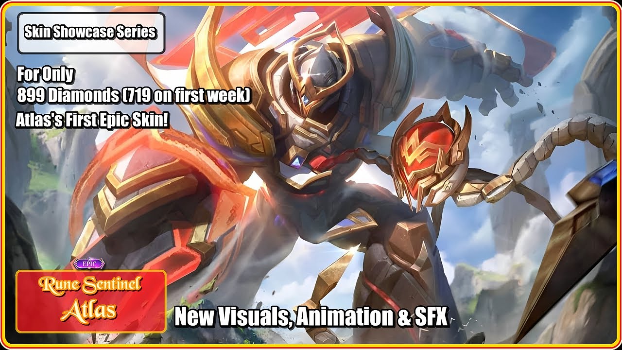 Rune Sentinel, Atlas's MSC Skin (Showcase) - YouTube