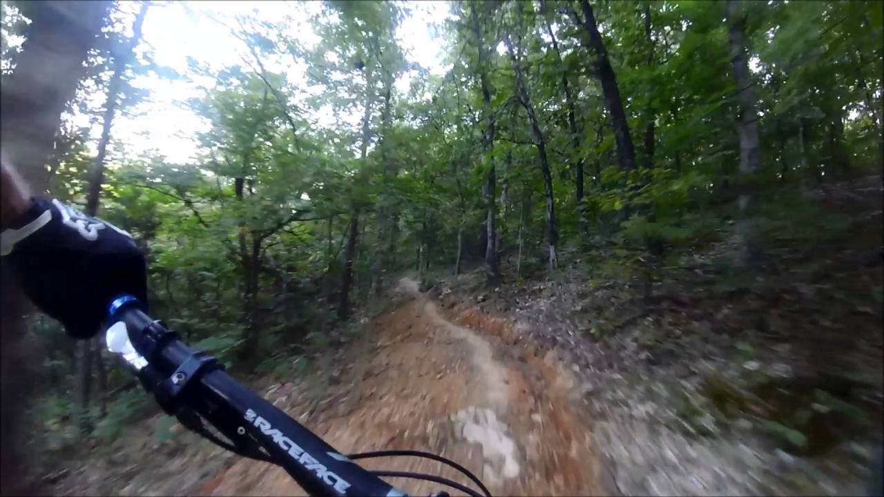 The Ledges Trail - Back 40 Trail System - Bella Vista, Arkansas 2016 ...