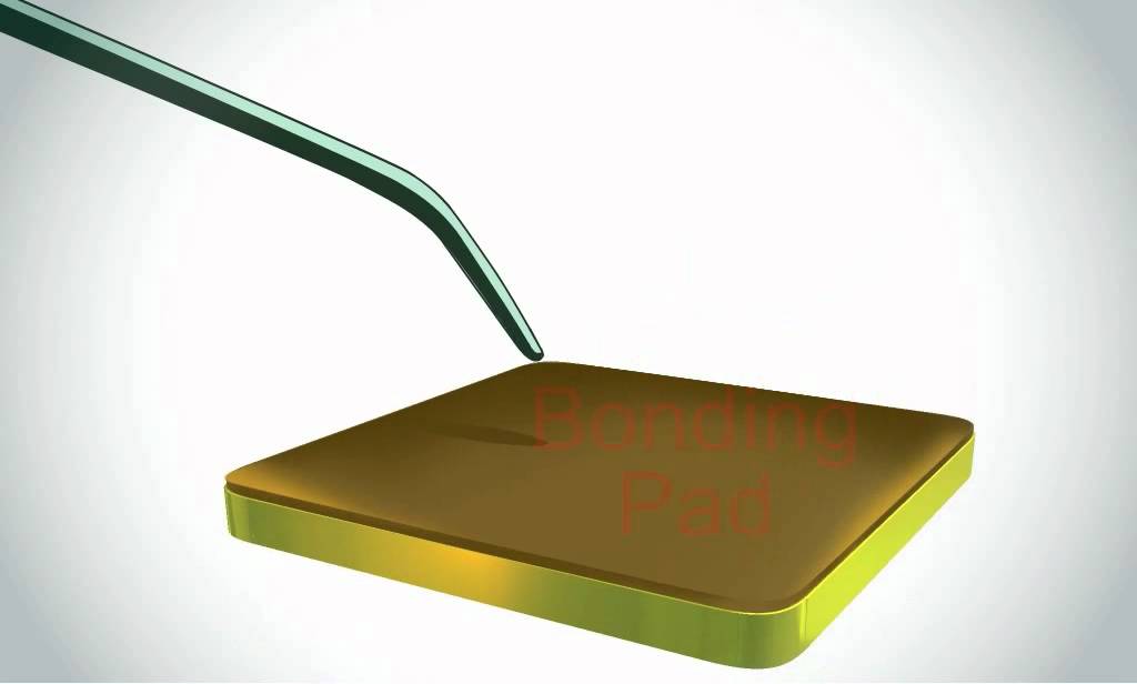Probe contacting BOND PAD - YouTube