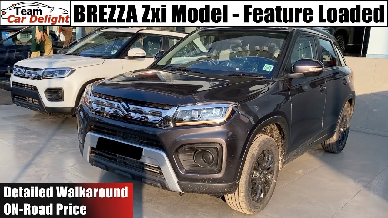 Brezza Zxi Model Detailed Walkaround,On Road Price | Brezza Zxi 2020 ...