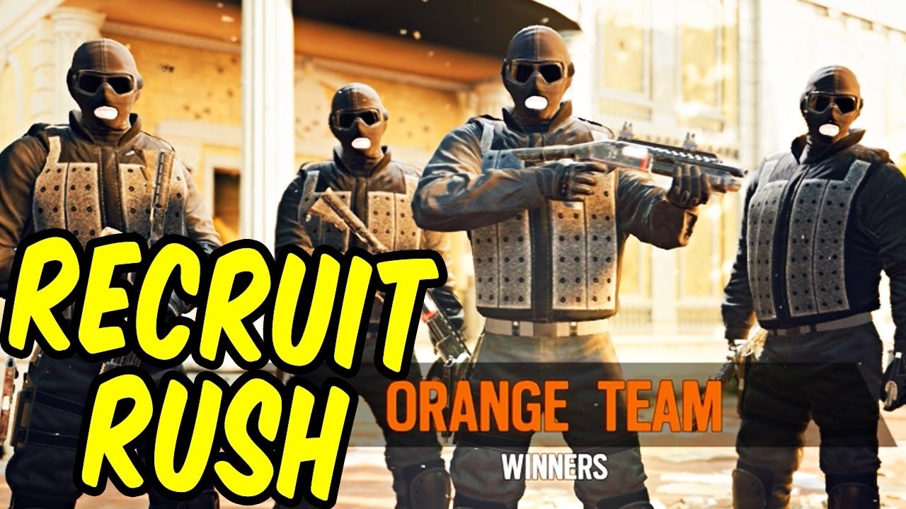 Rainbow Six Siege - Recruit Rush - YouTube