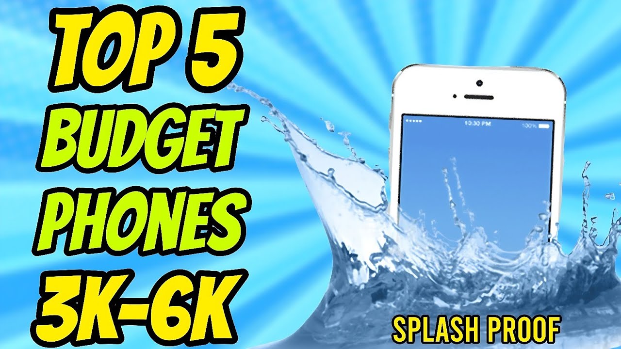 Best Budget Splash-Proof Phones | Top Picks - YouTube