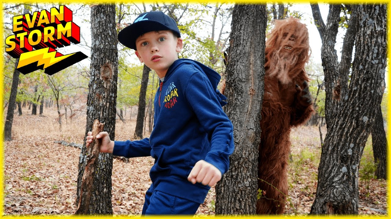 Bigfoot Files: Can Evan Storm Escape Bigfoot? - YouTube