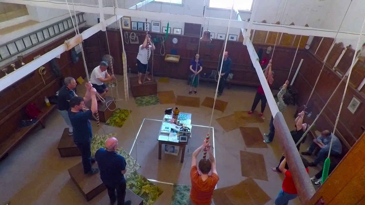 The Bells of Exeter Cathedral (Birmingham ringers) - YouTube