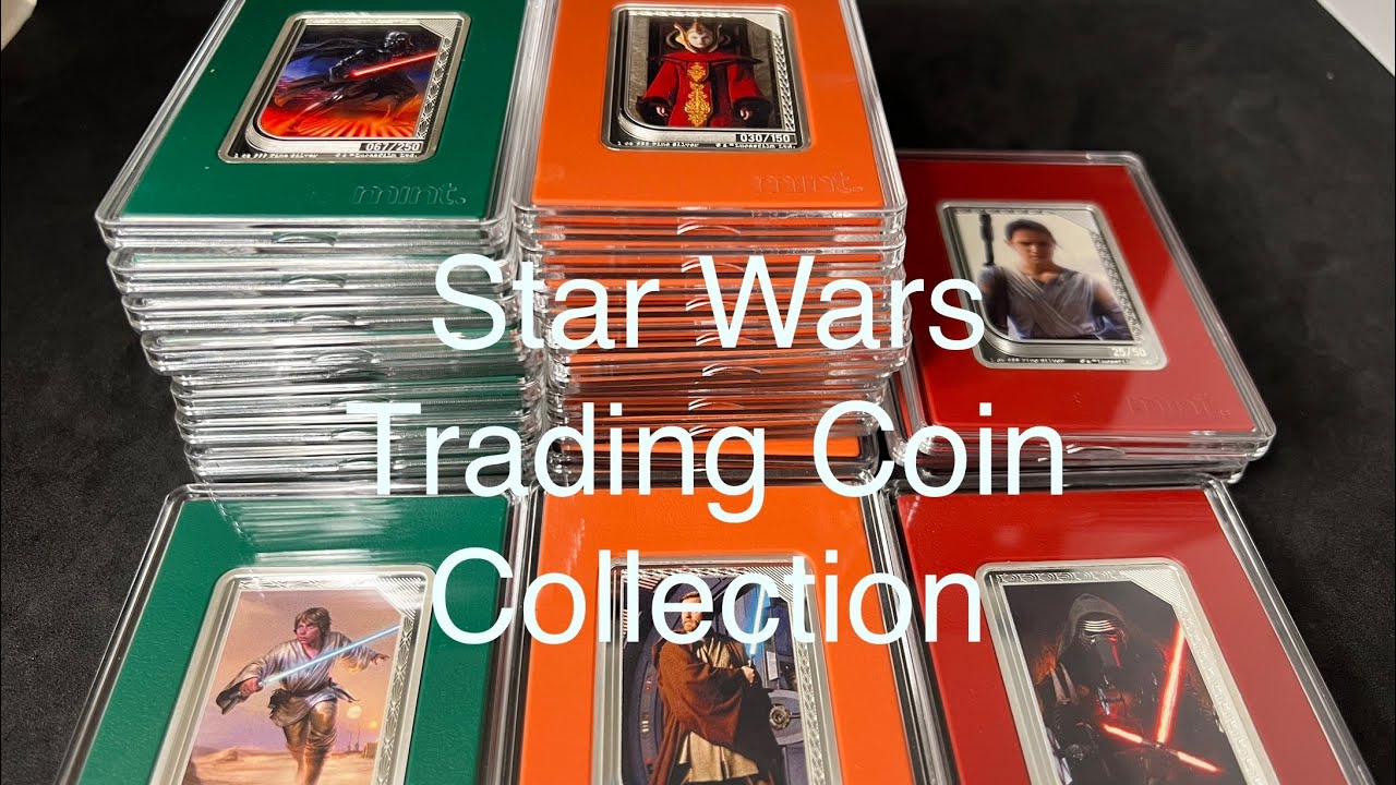 Star Wars Trading Coins My Collection so far! #coincollecting #silver #starwars - YouTube