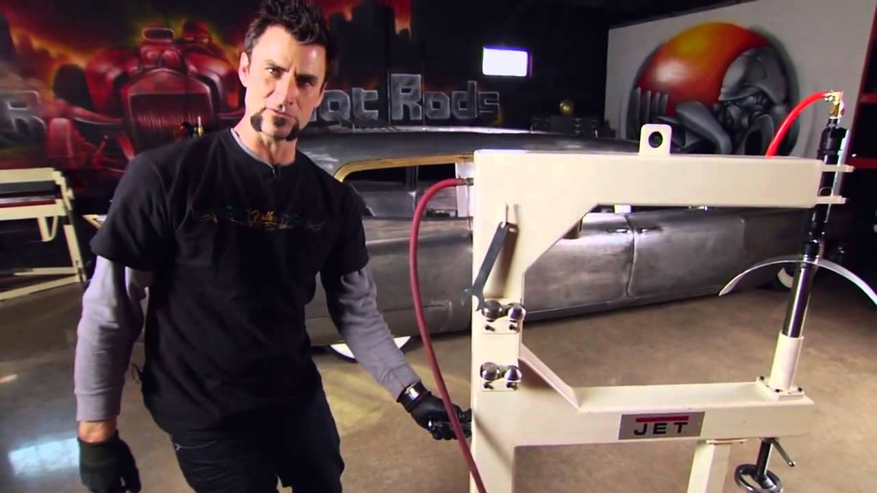 JET Planishing Hammer Metalforming Demo - 756121 - YouTube