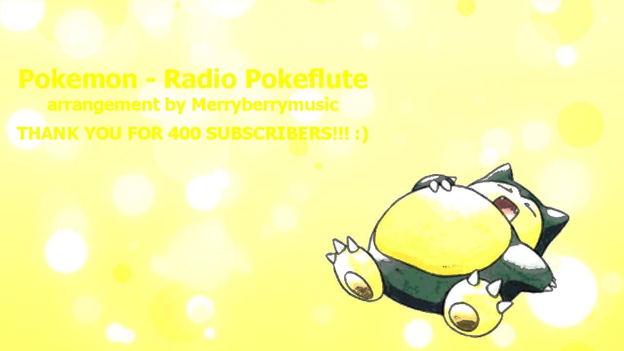 Pokemon - Radio Pokeflute - arrangement by Merryberrymusic - YouTube