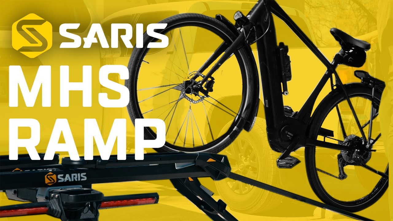 Saris MHS Ramp | Ramp for Heavy Duty Bike Rack - YouTube