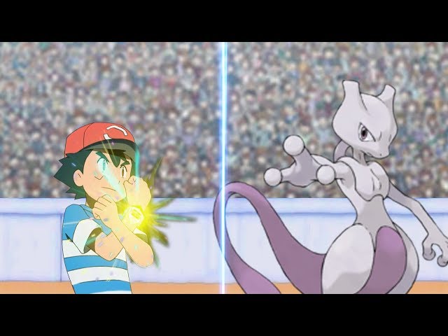 Pokemon Mewtwo And Ash