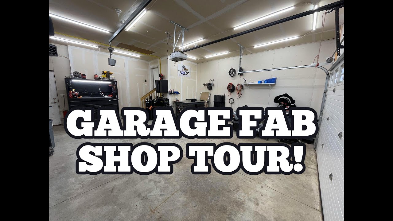 Turning My 2-Car Garage Into a Fab Shop! | Ultimate DIY Tour - YouTube