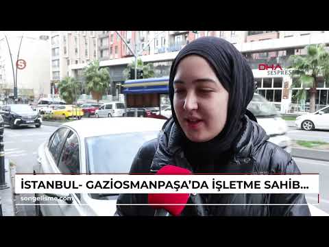 İstanbul- Gaziosmanpaşa'da işletme sahibi tarafından öğretmen ve öğrencilerin kovulduğu kafe mühü...