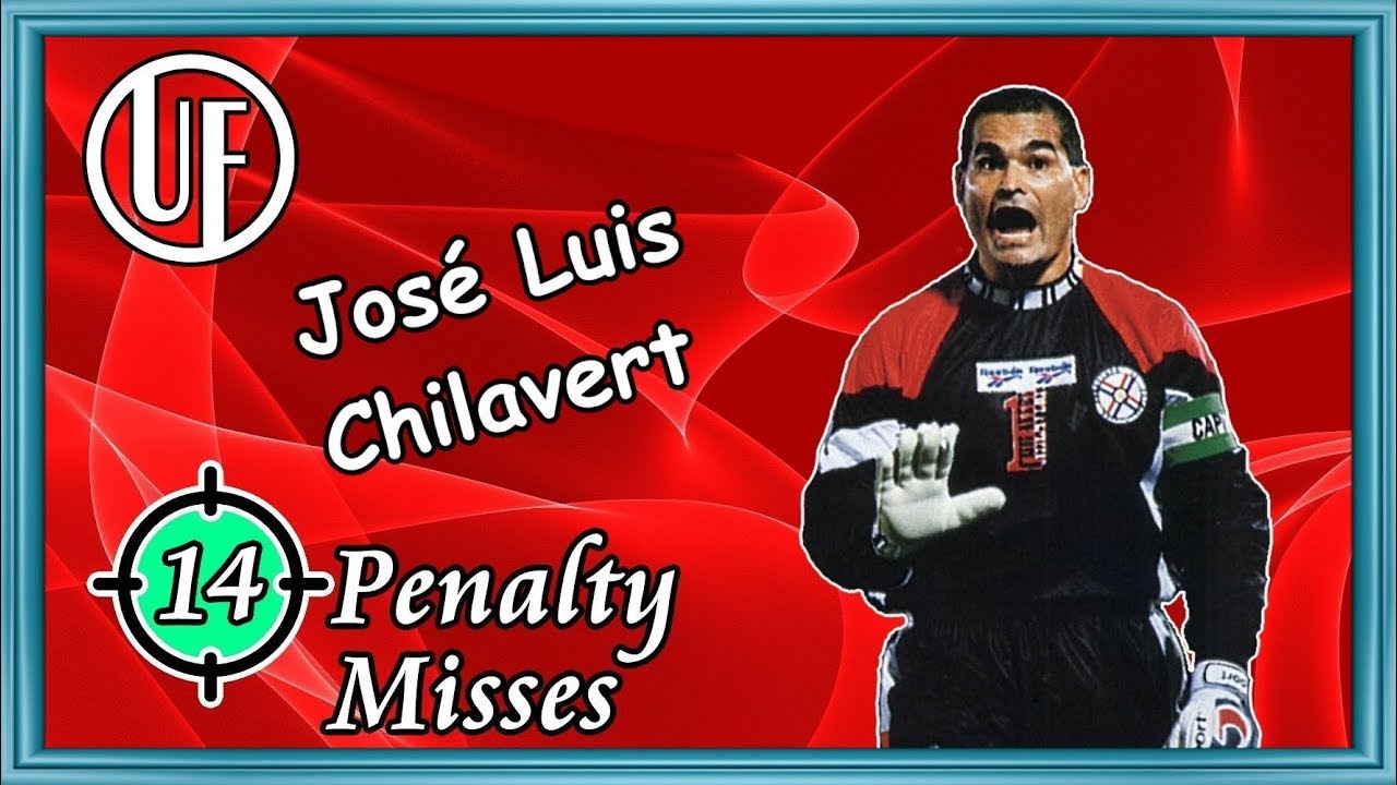 José Luis Chilavert 14 Penalty Misses HD - YouTube