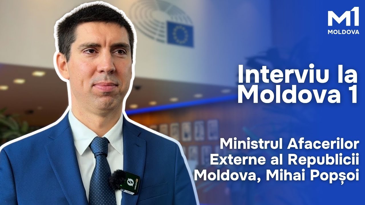 Interviu la Moldova 1 cu ministrul Afacerilor Externe al Republicii ...