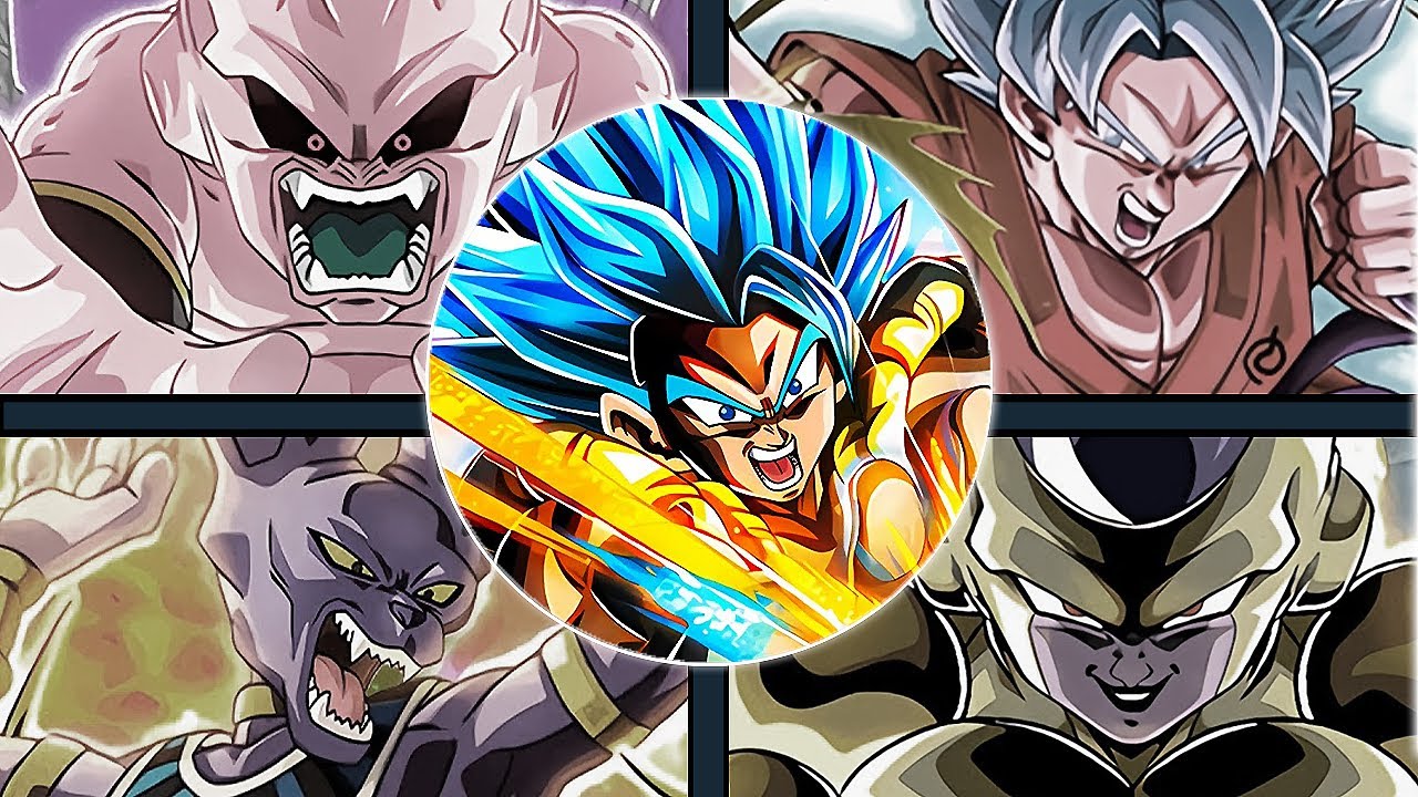 GOATGETA IS HERE!! PHY GOGETA VS THE HARDEST DOKKAN BATTLE BOSSES ...