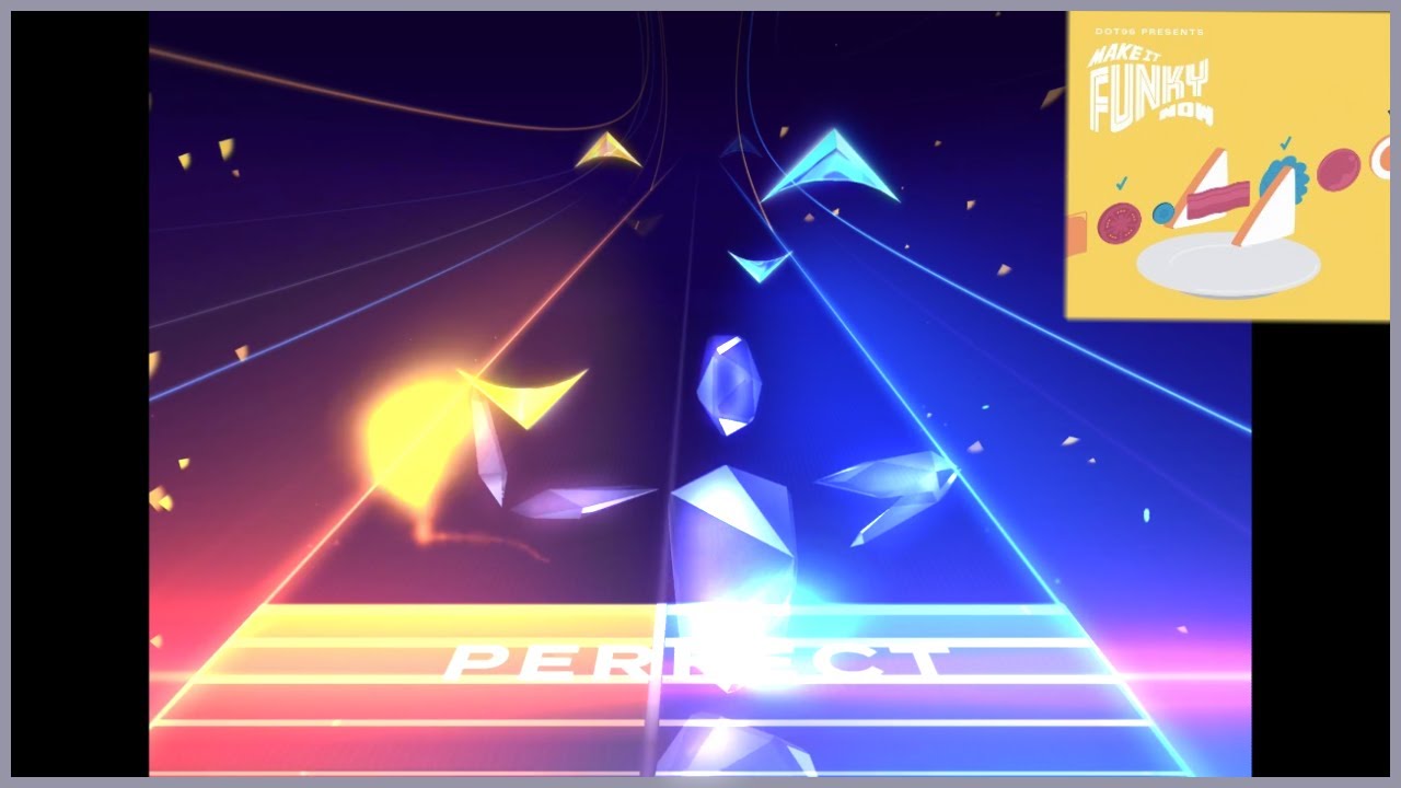 【Starri】スマホで踊れる新音ゲー【MAKE IT FUNKY NOW (Expert)】 - YouTube