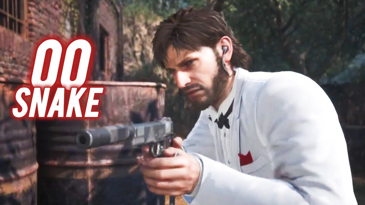 MGS Delta | 9 vs 1 | Tuxedo SNAKE vs Soldiers.!! - YouTube