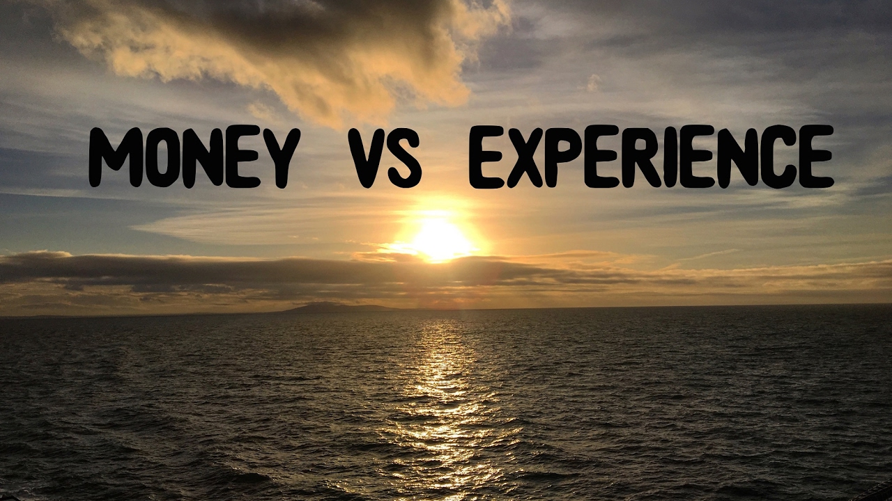 Money vs Experience - YouTube