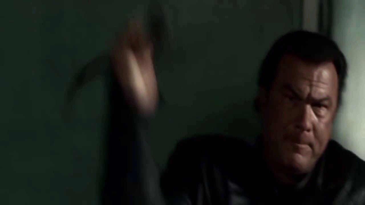 Steven Seagal slices a zombie! - Against The Dark (2009) - YouTube