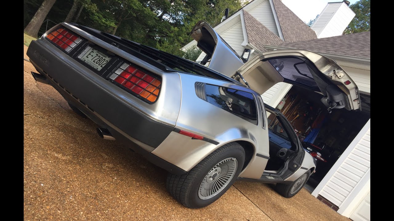 DeLorean with LS4 V8 - FIRST START!!!! - YouTube