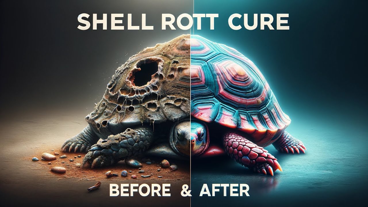 HOW TO CURE SHELL ROT ON TURTLES | Before & After - YouTube