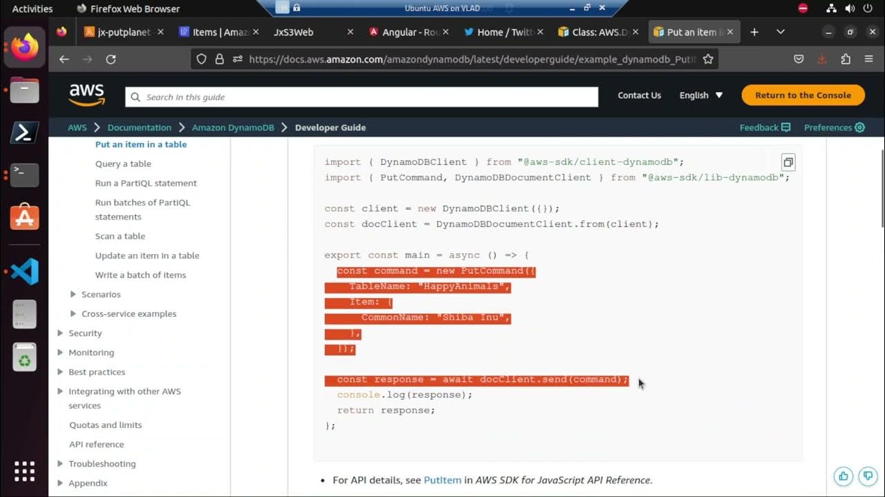 Full-Stack Amazon DynamoDb, AWS Lambda (with Function Url), Amazon S3, Aws CloudFormation - YouTube