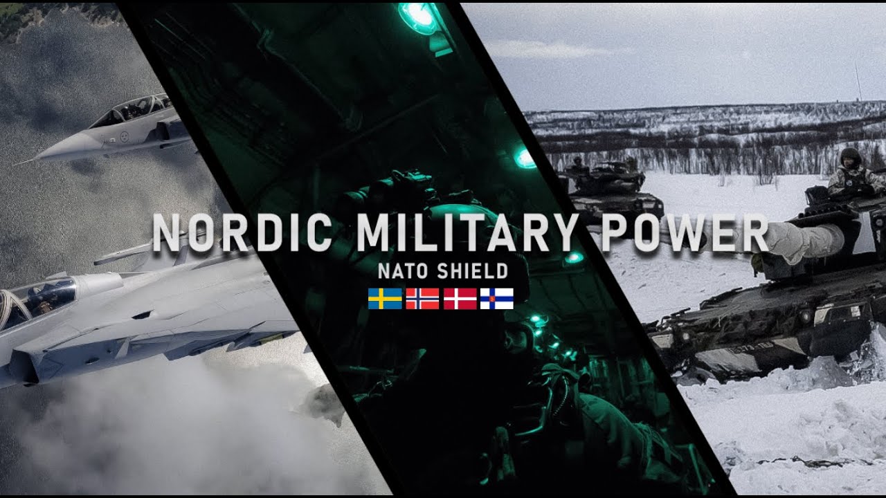 Nordic military power: NATO SHIELD - YouTube
