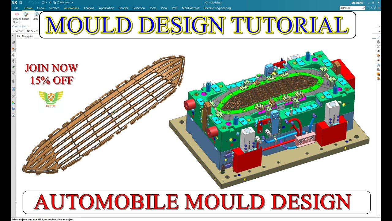 INJECTION MOLD DESIGN TUTORIAL | Slider Lifter design Calculation ...