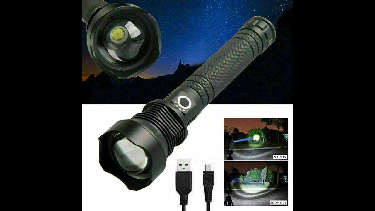 XHP70 Zoom Flashlight - YouTube