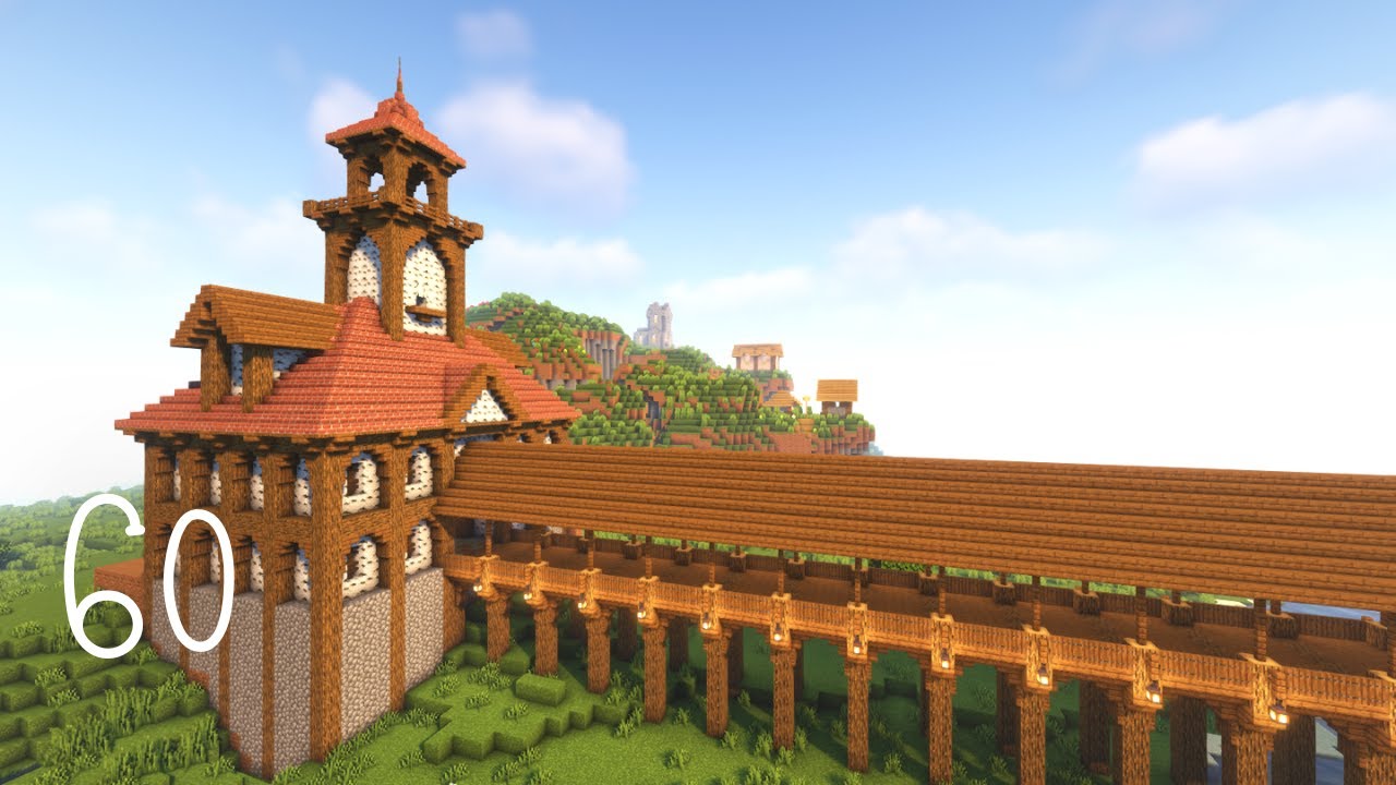 🌉 Minecraft Relaxing Gameplay #️⃣6️⃣0️⃣ No Talking / No Commentary 🤫 1. ...