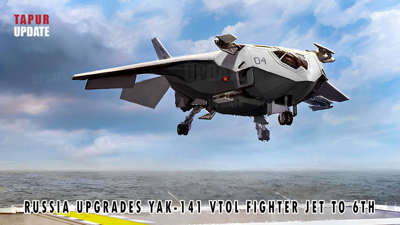 FINALLY!! Russia Revives Yak-141 VTOL Design for 6th Generation Fighter ...
