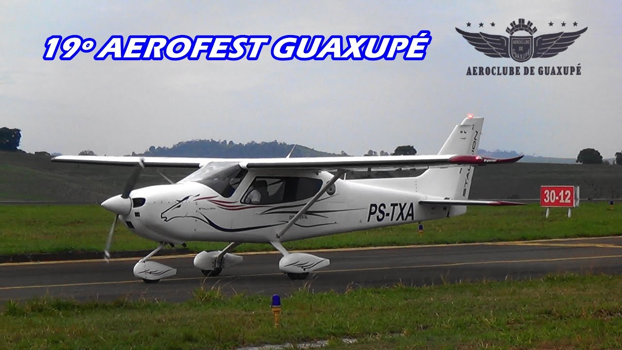 19º AEROFEST GUAXUPÉ SNGX - Cessna PR-JBM - Inpaer Stallion PS-TXA ...