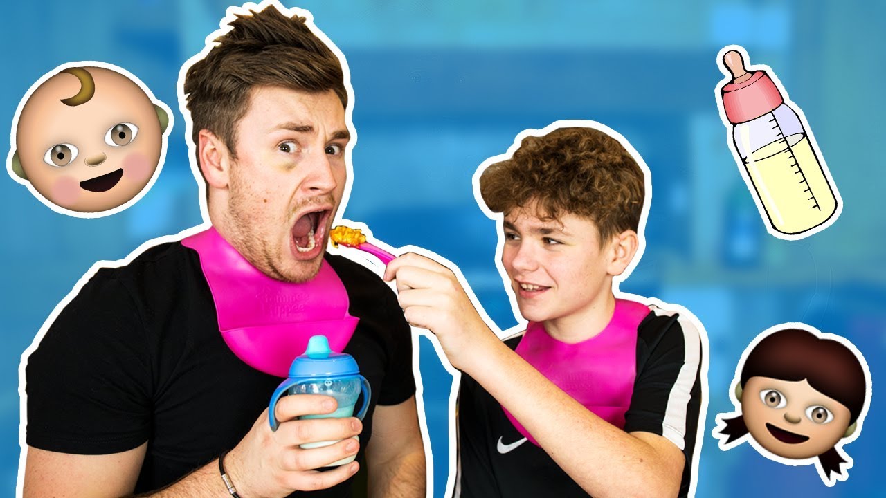 BROTHERS TRY BABY FOOD - YouTube