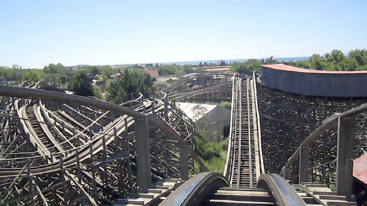 Tomahawk front seat on-ride HD POV PortAventura Park - YouTube