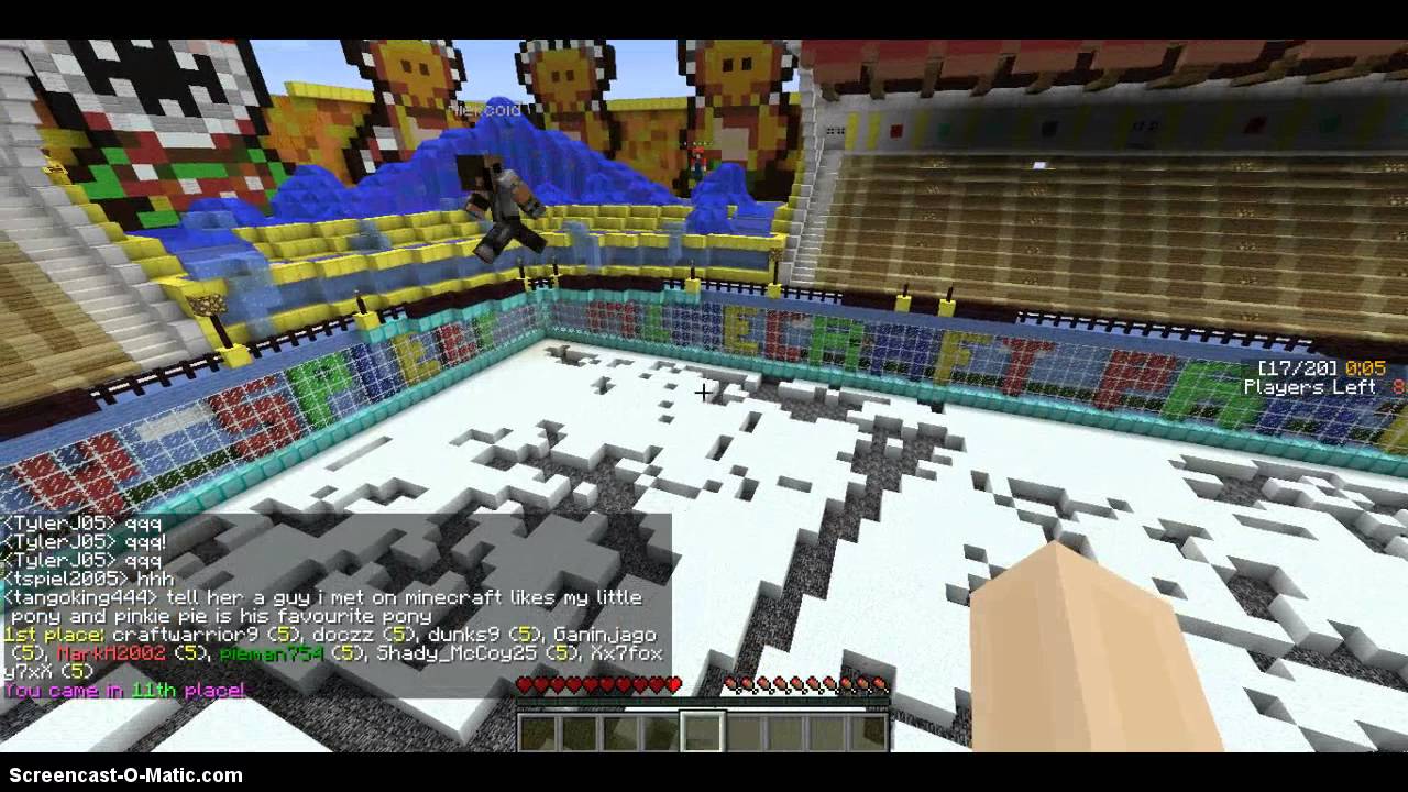 the struggle is real ____minecraft party mini games - YouTube