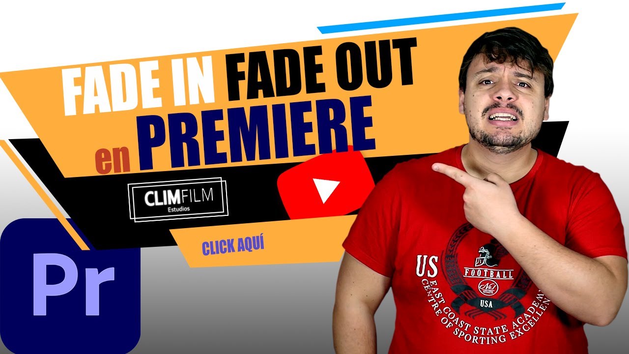Cómo hacer FADE IN y FADE OUT de video en PREMIERE. TUTORIAL de ...
