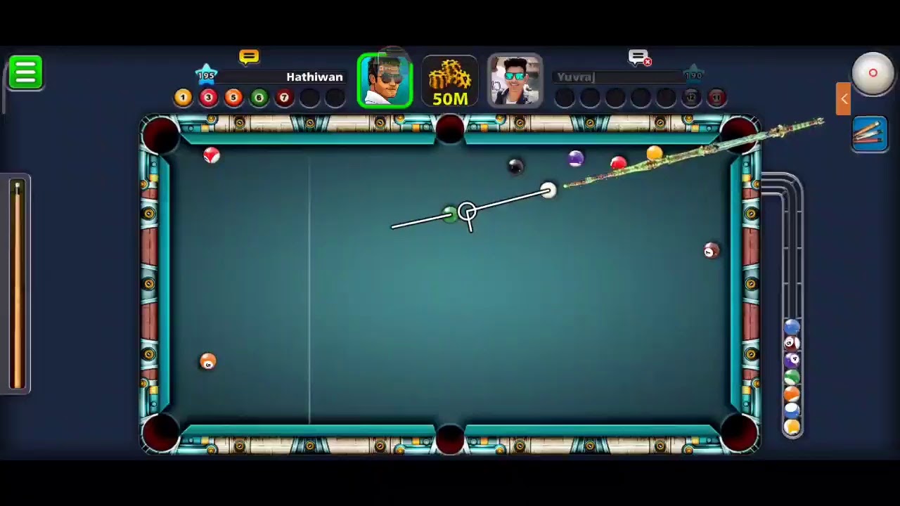 8 ball pool Venice 150m table playing - YouTube