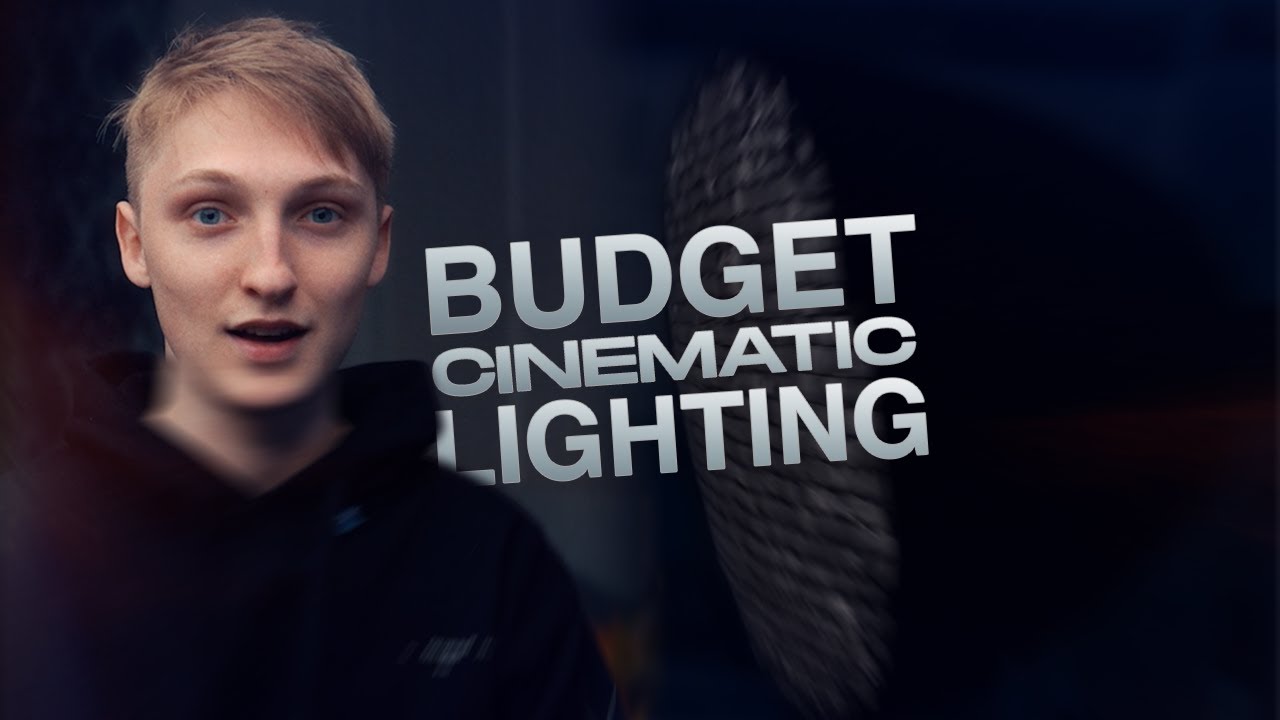 Budget CINEMATIC Lighting Setup! | Professional $250 Lighting Kit - YouTube