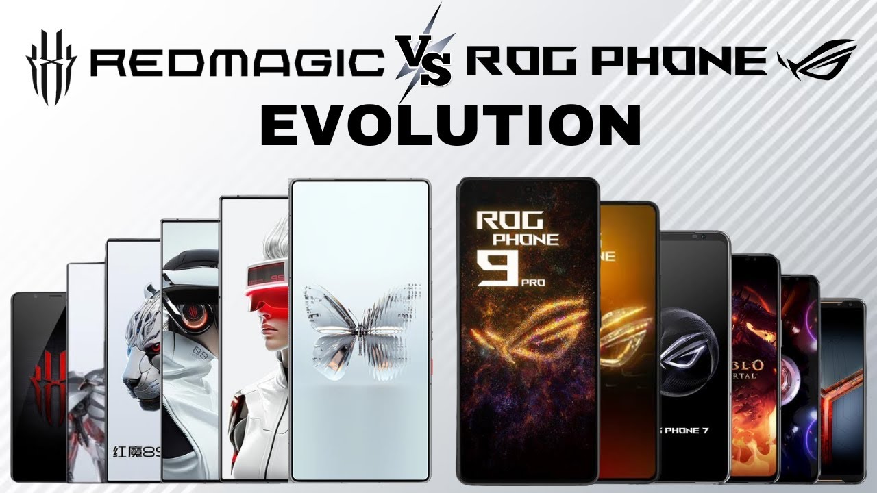 ZTE Red Magic vs Asus ROG Phone Evolution - YouTube