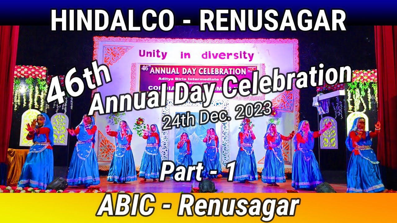 ABIC Renusagar 46th Annual Day Celebration held on 24.12.2023 #abic # ...