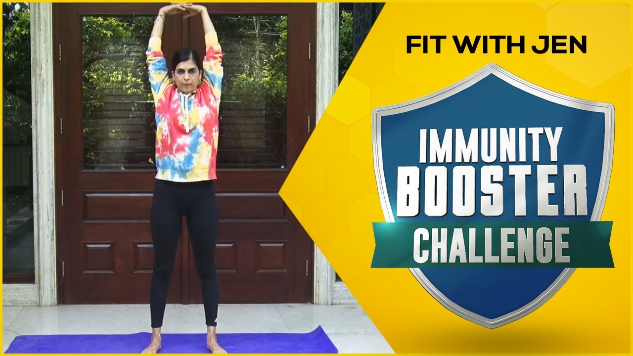 FIT WITH JEN | Immunity Booster Challenge | Dainik Savera - YouTube