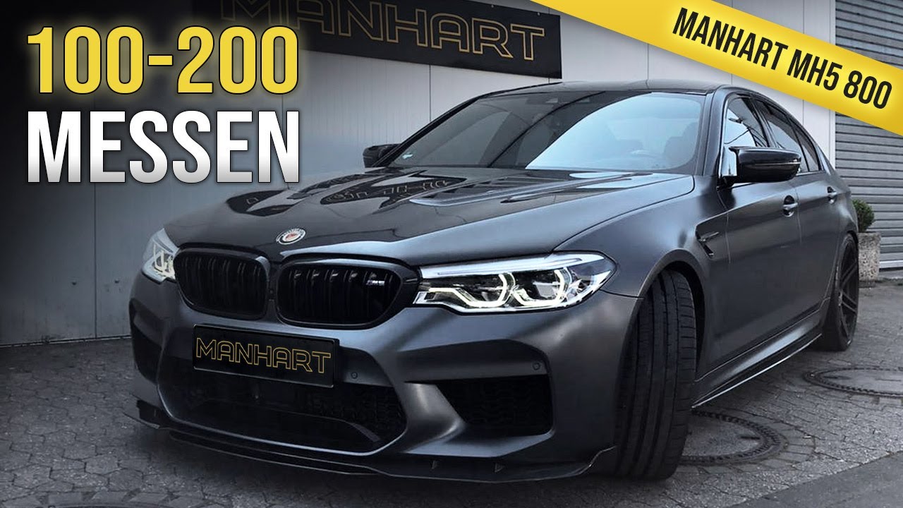 MANHART Performance BMW M5 Competition MH5 800 - 8xx PS / 1050 NM - YouTube