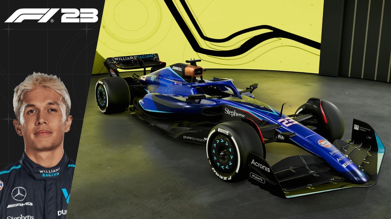 F1 23 - Williams FW45 - Alexander Albon #23 - Spain GP | FIGHT TO ...